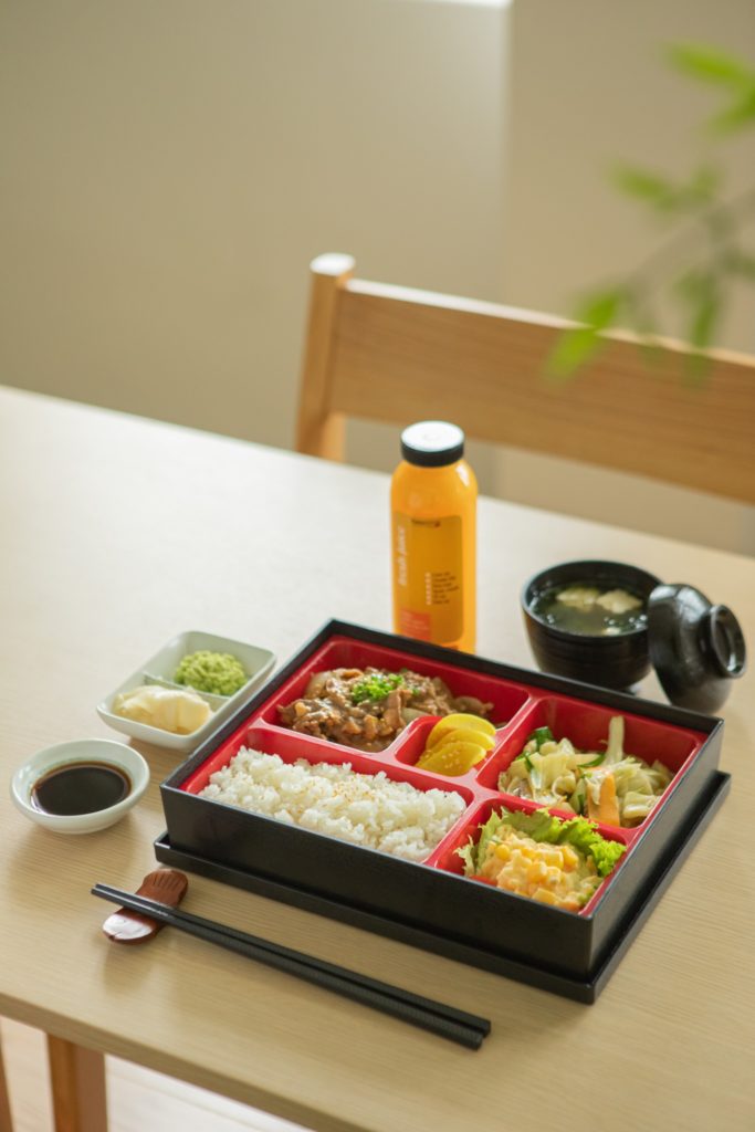 Bento Thịt bò xào sốt yakiniku - Nama Sushi - Nama Sushi